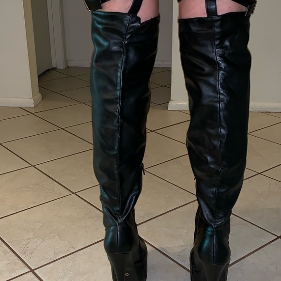Shoes | Thigh High Platform Boots | Poshmark
